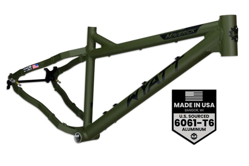 Maverick Fat Bike Frame | Made in USA | Wyatt Bicycles