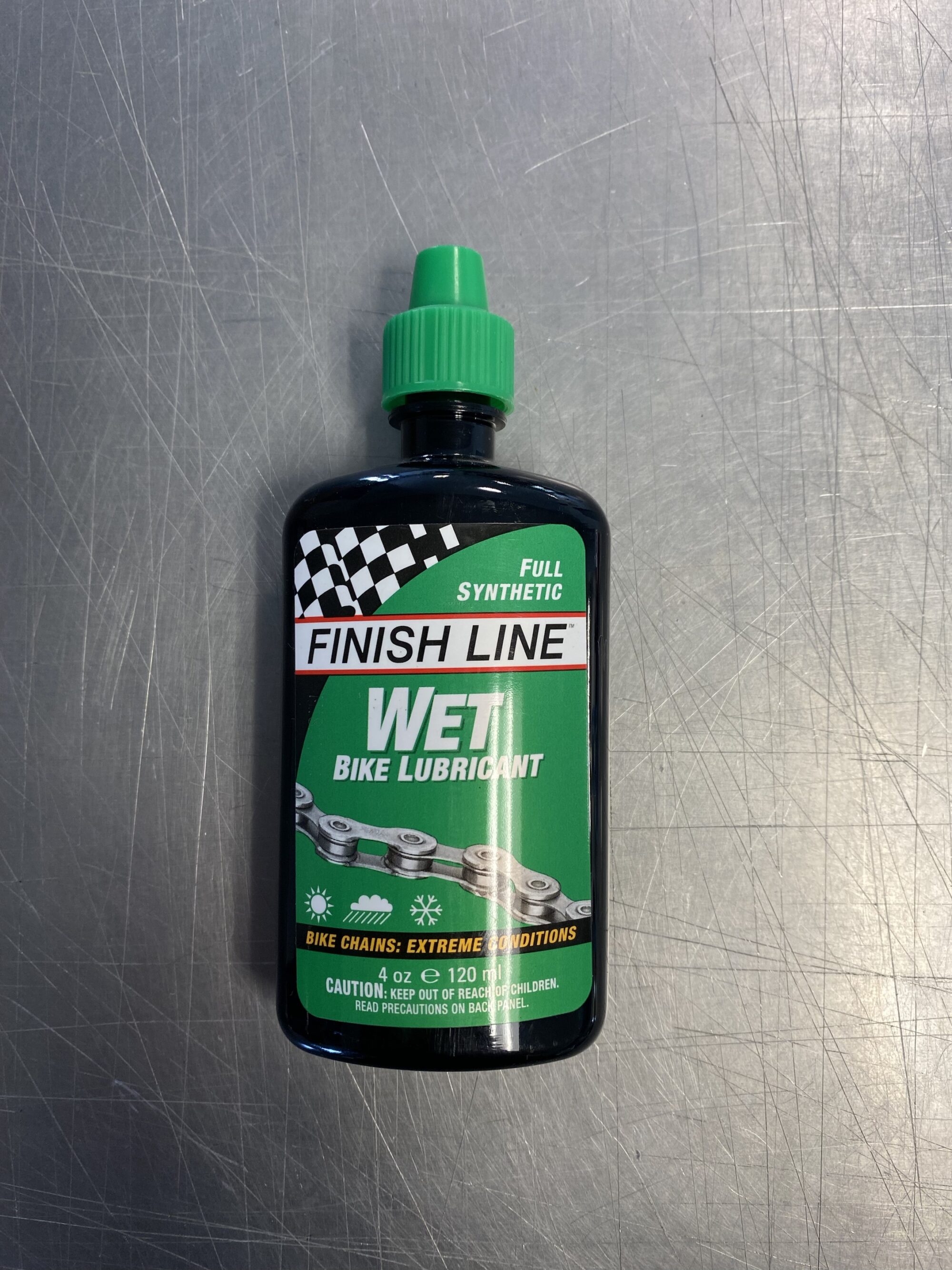 Finish Line Wet Lube 4oz - Wyatt Bicycles